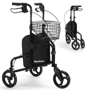 Invacare Bariatric Rollator, 500 lb. Capacity, Padded Seat, Mobility ...