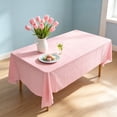5 Pack Premium Rectangular Plastic Tablecloth Cover 54" x 108" - For ...