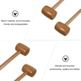 BESTYASH Light Brown Wooden Crab Mallet for DIY Seafood Cakes Composite ...
