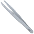 4" Stainless Steel Straight Tip Tweezers - Walmart.com