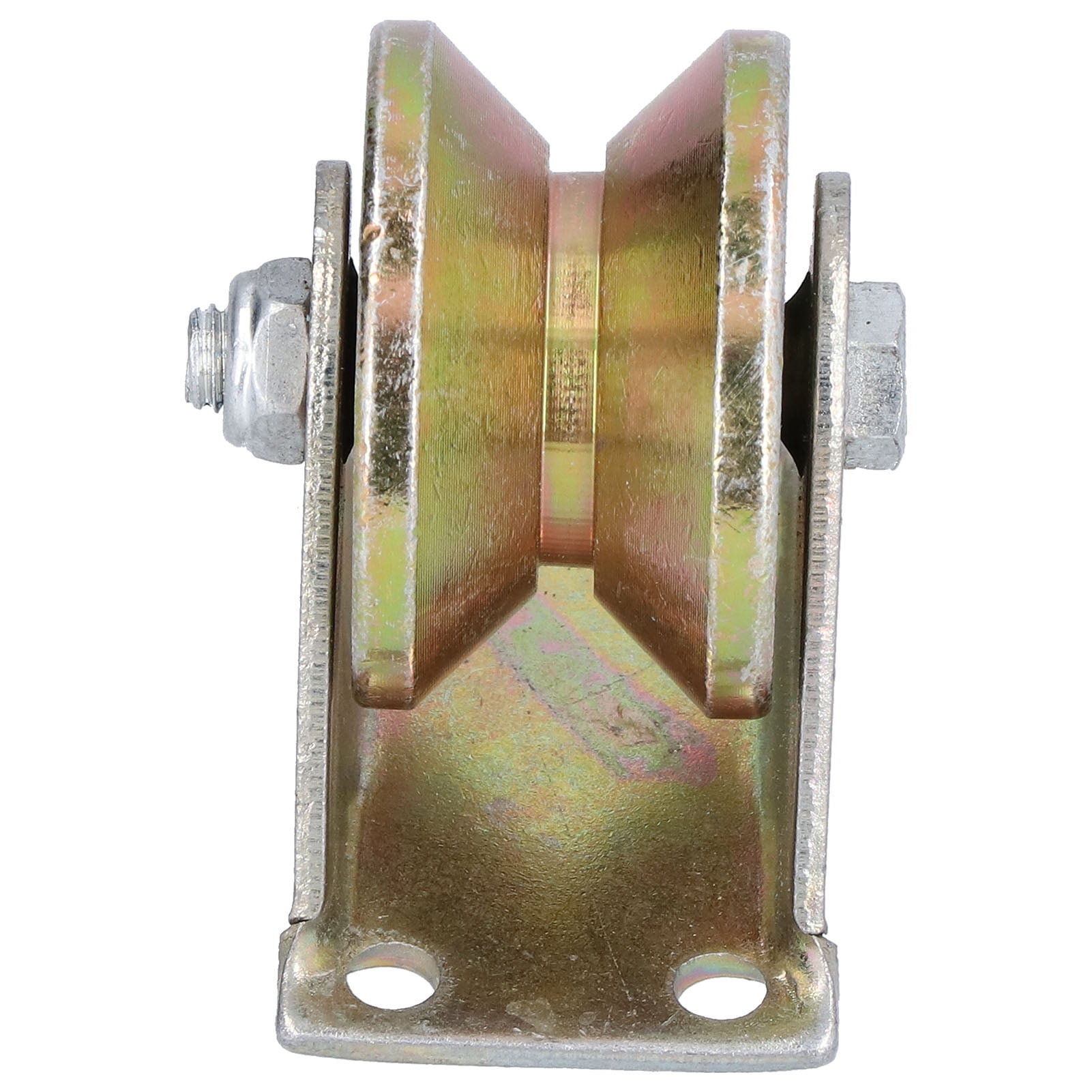 Rueda de riel de cable de acero, rueda de ranuras Rueda de ranuras para ...