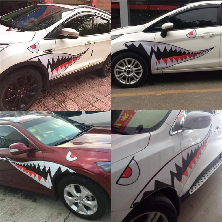 Shark Mouth Car Decal