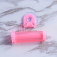 COMPUKAS Rolling Tube Toothpaste Squeezer Pink Space-saving Holder for ...