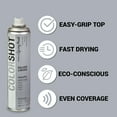 COLORSHOT Premium Spray Paint Metallic Silver Lining (Silver), 10 oz, 6 ...