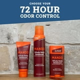 Mando Whole Body Deodorant for Men - Invisible Cream - Aluminum Free ...