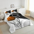 Boys 3D Basketball Bedding Comforter Sets Kids Teens Basketball Gaming ...