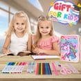 YOYTOO Unicorn Marker Sets For Kids, Art Supplies Craft Drawing Kits ...