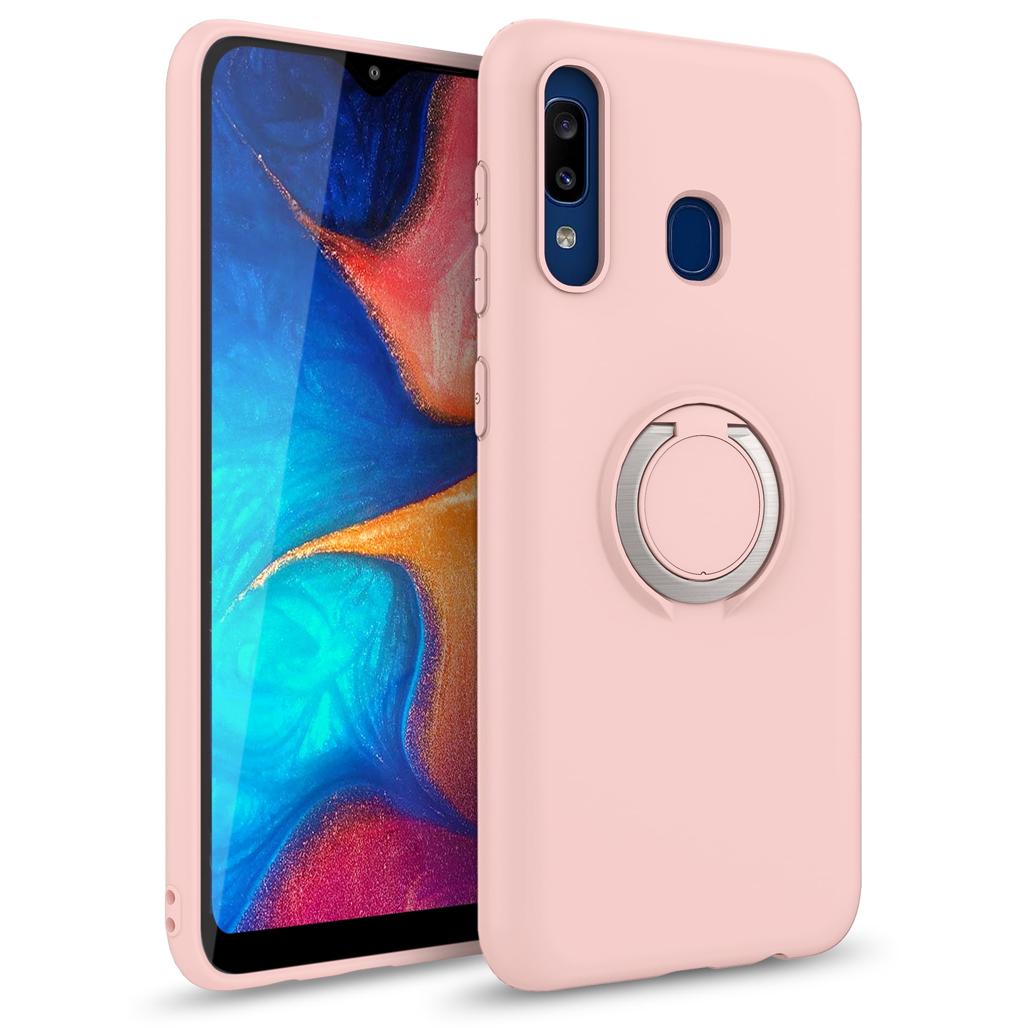 ZIZO REVOLVE Series for Samsung Galaxy A20 Case with Built-in Ring ...