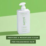 Native Volumizing Conditioner, Cucumber & Mint, Sulfate & Paraben Free ...