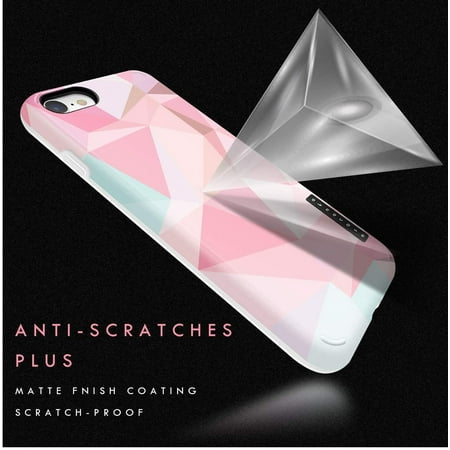 iPhone 8 & iPhone 7 Case Geometric, Akna Sili-Tastic Series High Impact ...