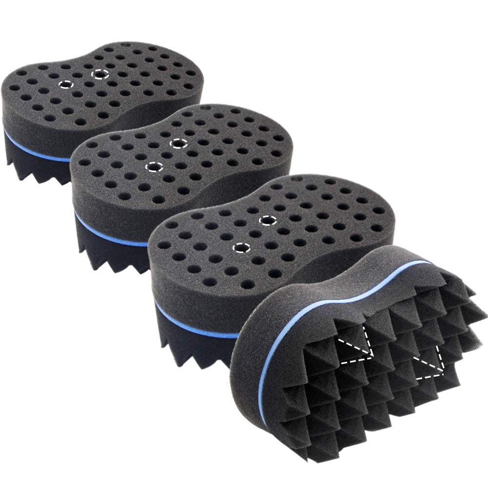 Hair Sponge Magic Barber Brush Sponge Twist Curl Dreads Locking Afro ...