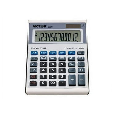 Victor Tuffcalc Desktop Calculator, 12-Digit LCD - Walmart.com