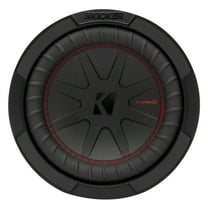 KICKER CompC 8-Inch Dual 4 Ohm SVC Car Subwoofer - 200W RMS Power ...
