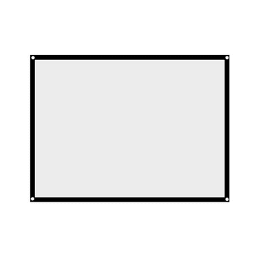 onn. 100" Portable Indoor/Outdoor 16:9 Theater Projection Screen ...