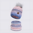TELOLY 2026 New Women Winter Plush Knit Hat Scarf Set-Soft Fleece Lined ...