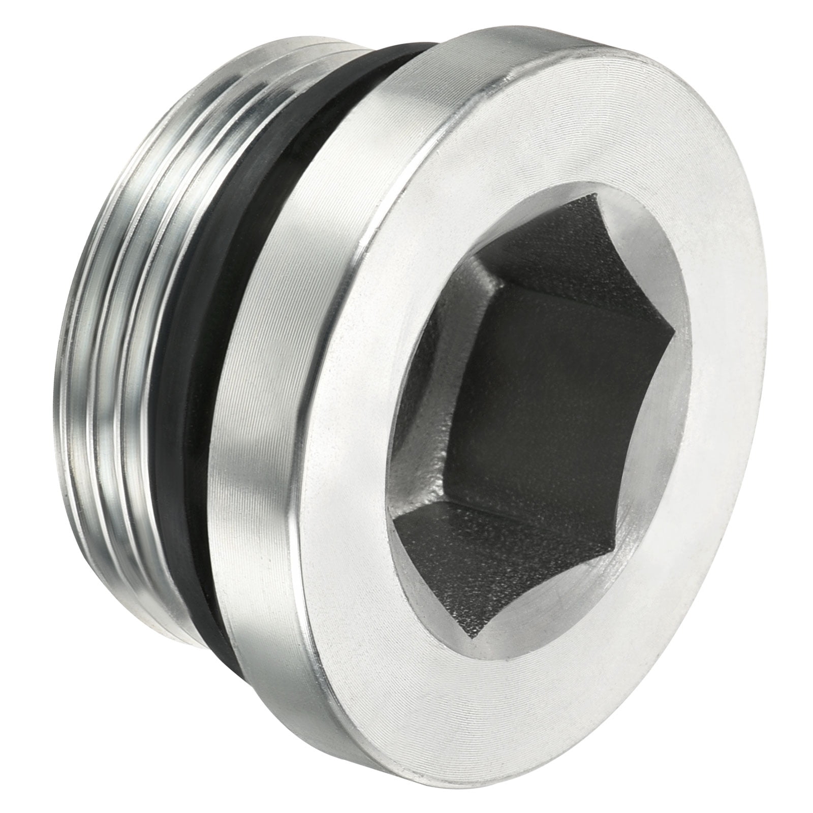 Uxcell M36*2 Internal Hex Head Pipe Fitting Plug, Male Thread 45# Steel ...