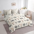 jejeloiu Retro Western Aztec 7-Piece Bedding Comforter Set,Farm Bull ...