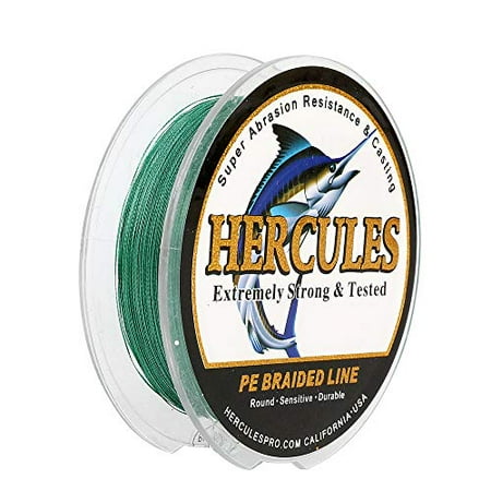 HERCULES Braided Fishing Line 1500m 1640yds 6lbs-100lbs Pe Superline 4 ...