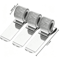 CCOCC 12 Pcs Pen Holders for Clipboard Metal Pen Clip Holder Attachment ...