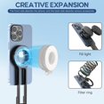 Universal Magnetic Phone Tripod, Foldable Magnetic Pocket Phone Tripod ...