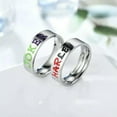 HOOUN Fashion 316L Stainless Steel Ring JOKER HARLEY Couples Engagement ...