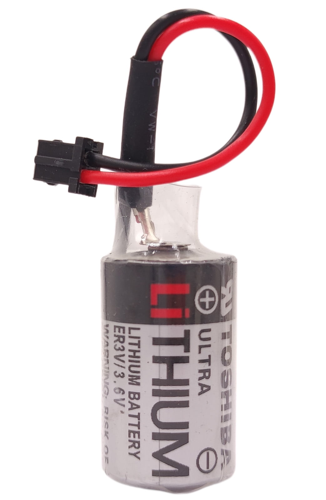 NEW 1Pc ER3V 3.6V 1000mAh PLC Lithium Battery Compatible for Toshiba JZSP-BA01 146705-1(with ...