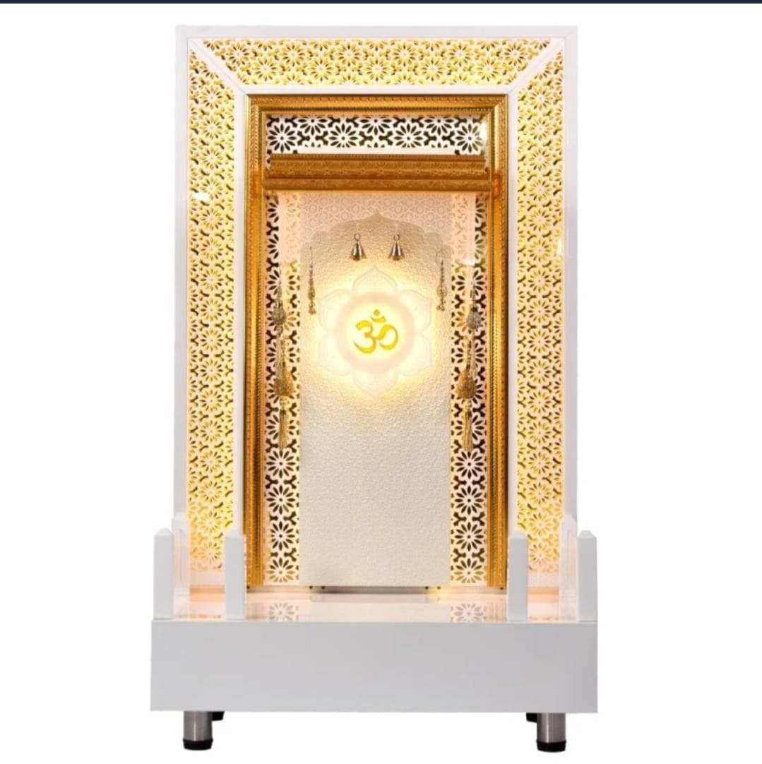Modern Wooden Pooja Temple Mandir for Home & Office Nepal | Ubuy