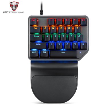 AULA Excalibur Master One-hand Gaming Keyboard Removable Hand Rest RGB ...