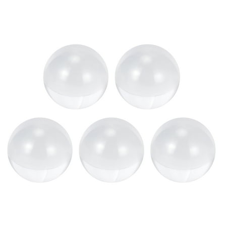 35mm Diameter Acrylic Ball Clear/Transparent Sphere Ornament 1.4 Inches ...