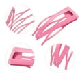 24 Pcs Double Grip Hair Clips Metal Snap Clips Women Barrettes for Hair ...