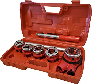 SAE Ratchet Pipe Threading Pipe Threader (1/4", 3/8", 1/2", 3/4" and 1 ...