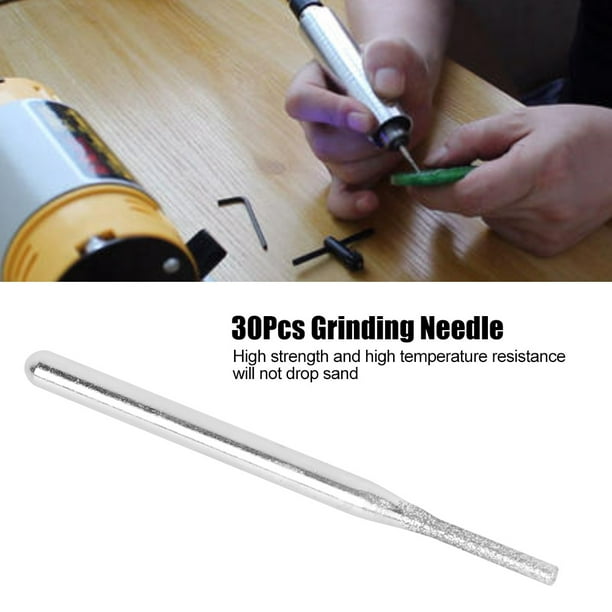 Flat Tip Grinding Needle, High Temperature Resistance High Factor ...