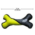 Nerf Dog Solid Tuff Nylon Rubber Bone Dog Toy, 11-inch - Walmart.com