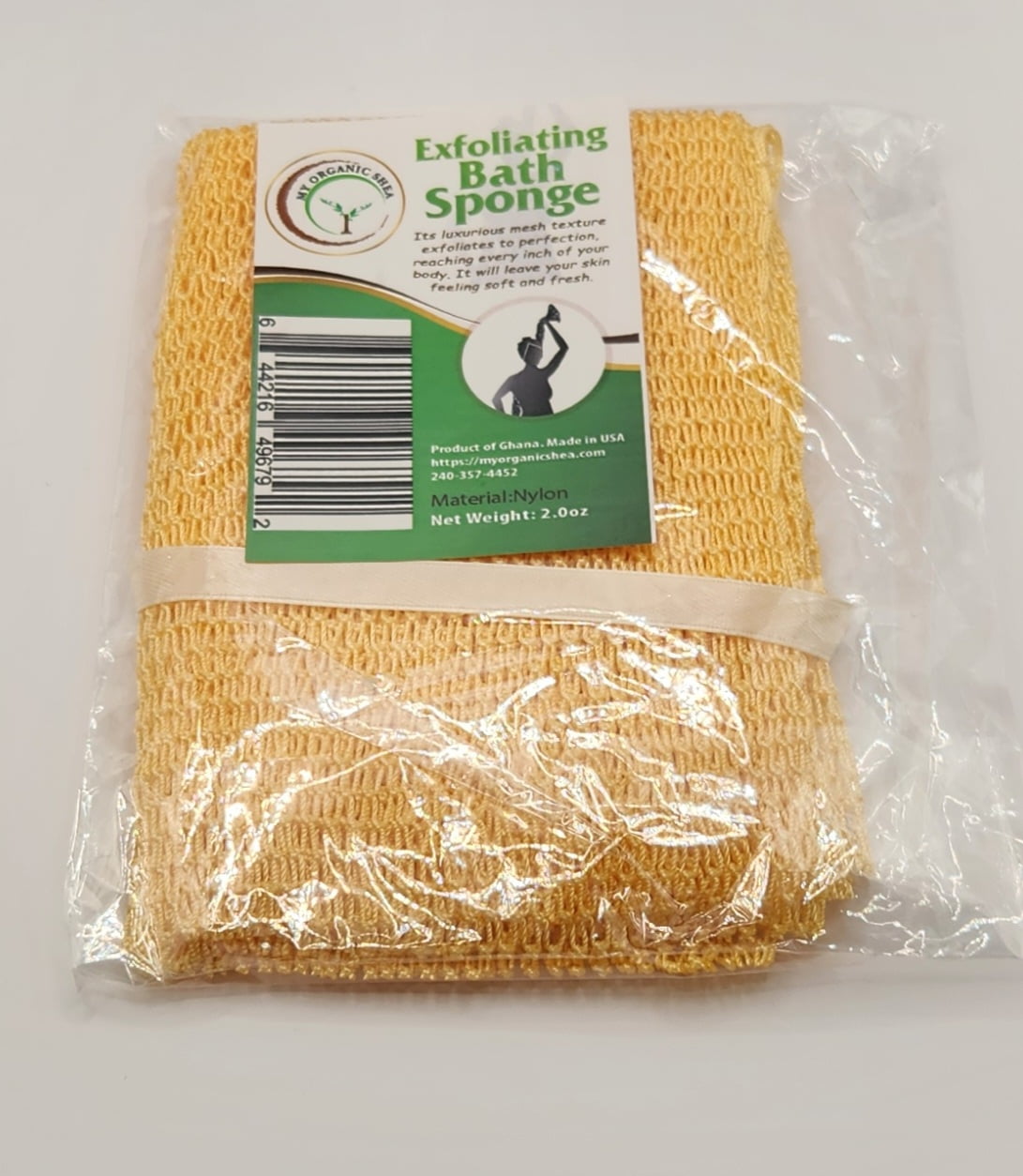 Exfoliating 100% Nylon African Bath Sponge 70", Mesh Shower Sponge ...