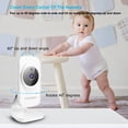 HelloBaby Video Baby Monitor with 5 inch Large Screen, Baby Monitor ...