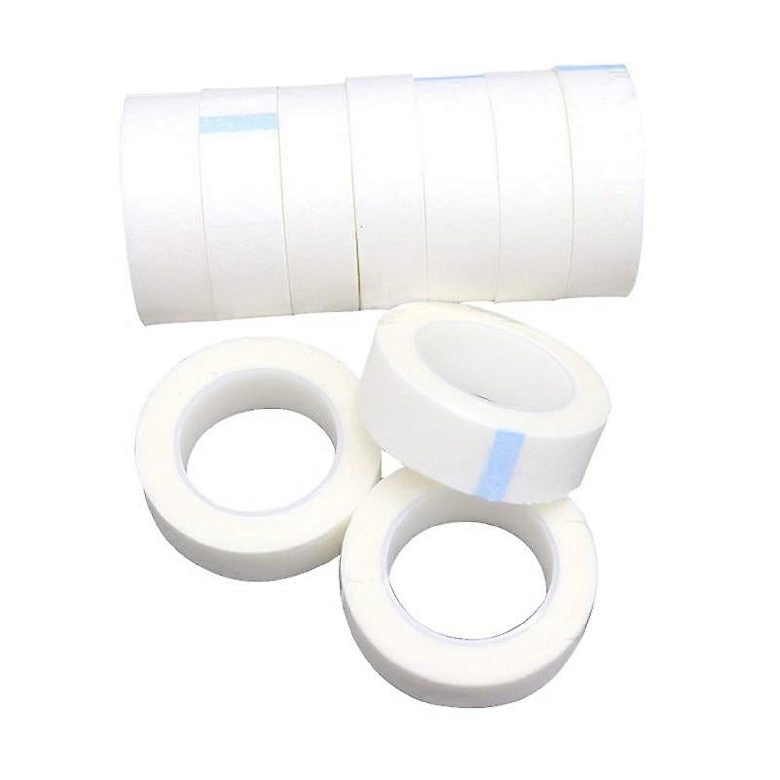 10 rollos, tira de pestañas de papel blanco para suministro de ...