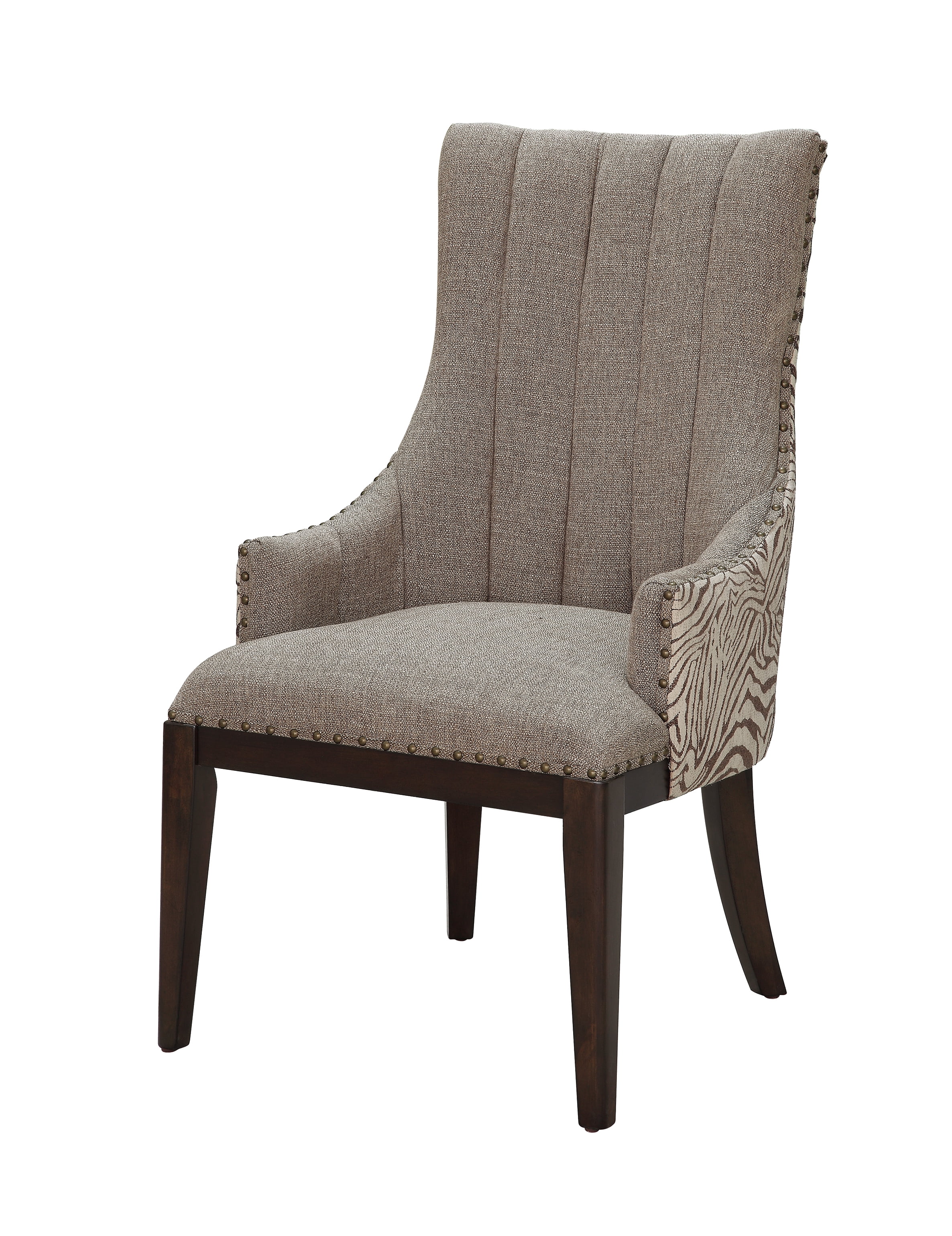 Safari Two Toned Channel Back Chair - Walmart.com