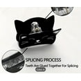 CRESTIN- Black Cat Cartoon Hair Clip Non-Slip Strong Durable Sweet Y2K ...