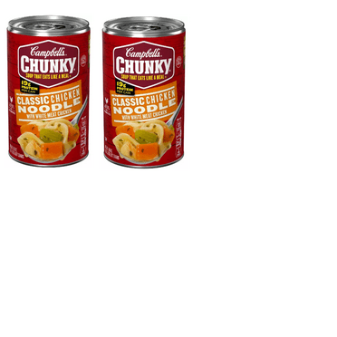 simplyCampbell's Chicken Noodle Soup 18.6 oz Can Pack of 8 - Walmart.com