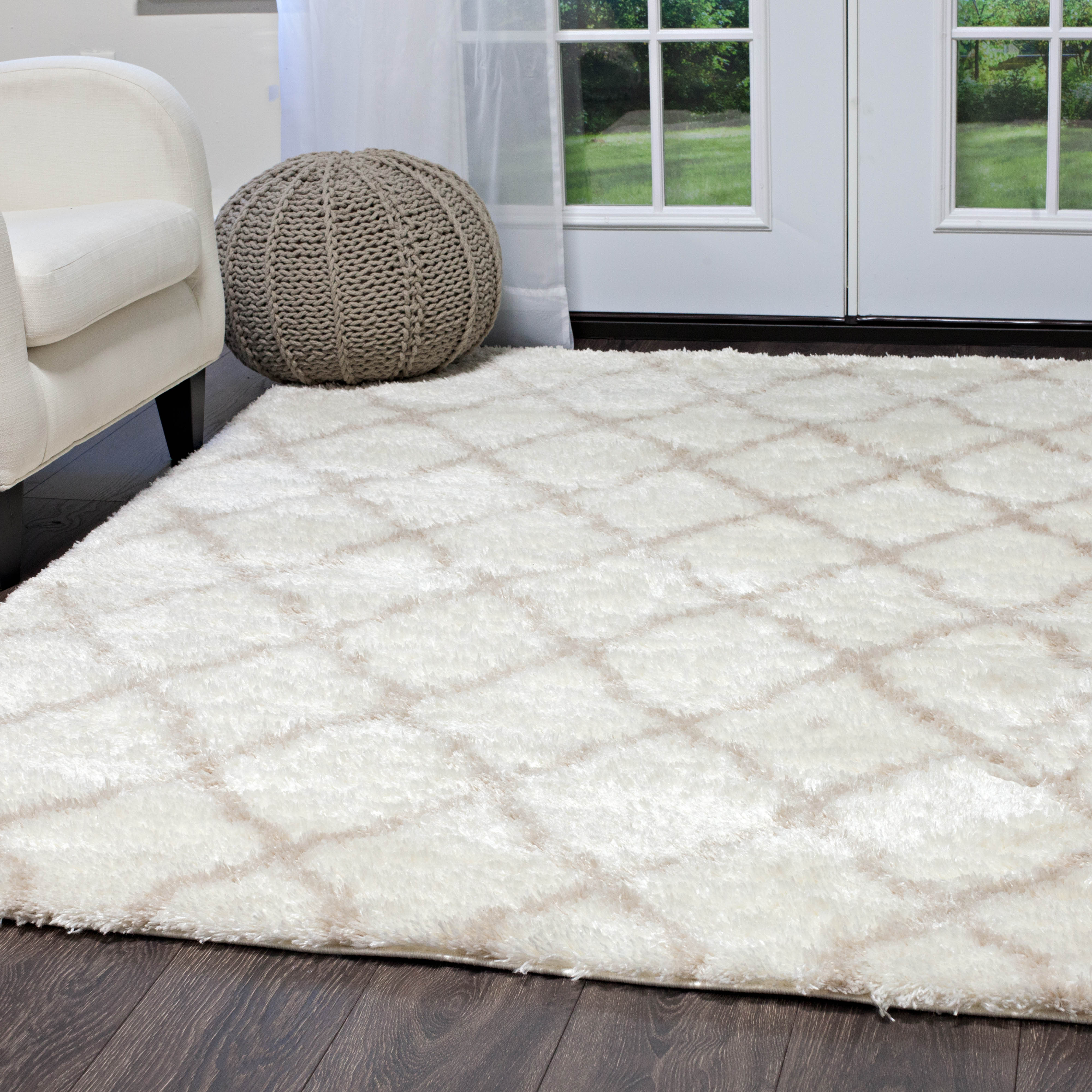 Home Dynamix Carmela Collection Contemporary Diamond Area Rug - Walmart.com
