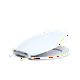 Centoco 1200-301 Round Plastic Toilet Seat, Standard Model, Light ...