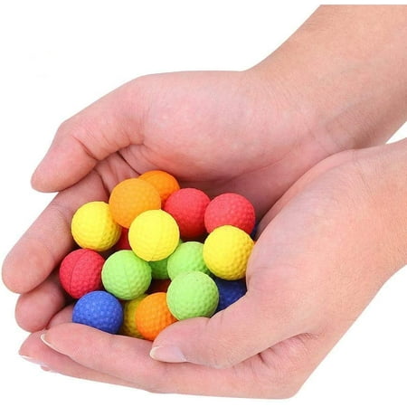 Foam Bullet Ball,Colorful Soft Bullet Balls Refill Compatible Replace ...