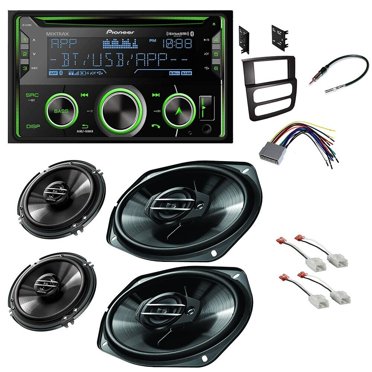 Pioneer 2-DIN 6.8-inch Touchscreen Car Stereo Double-DIN In-Dash ...