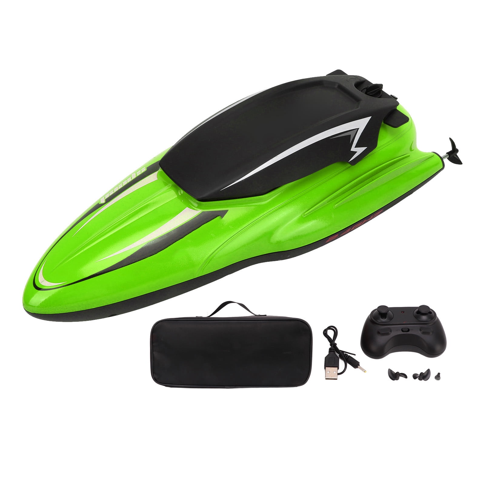 RC Barco Control Remoto Rápido 2.4GHZ 2 Hélice Modelo de Alto Caballo ...