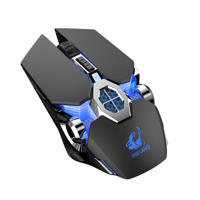 X13 Wireless Gaming Mouse 2.4G Bluetooth 5.0 2400DPI USB Rechargeable ...
