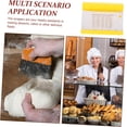 Bench Scraper for Baking, Stainless Steel Dough Cutter and Scraper ...