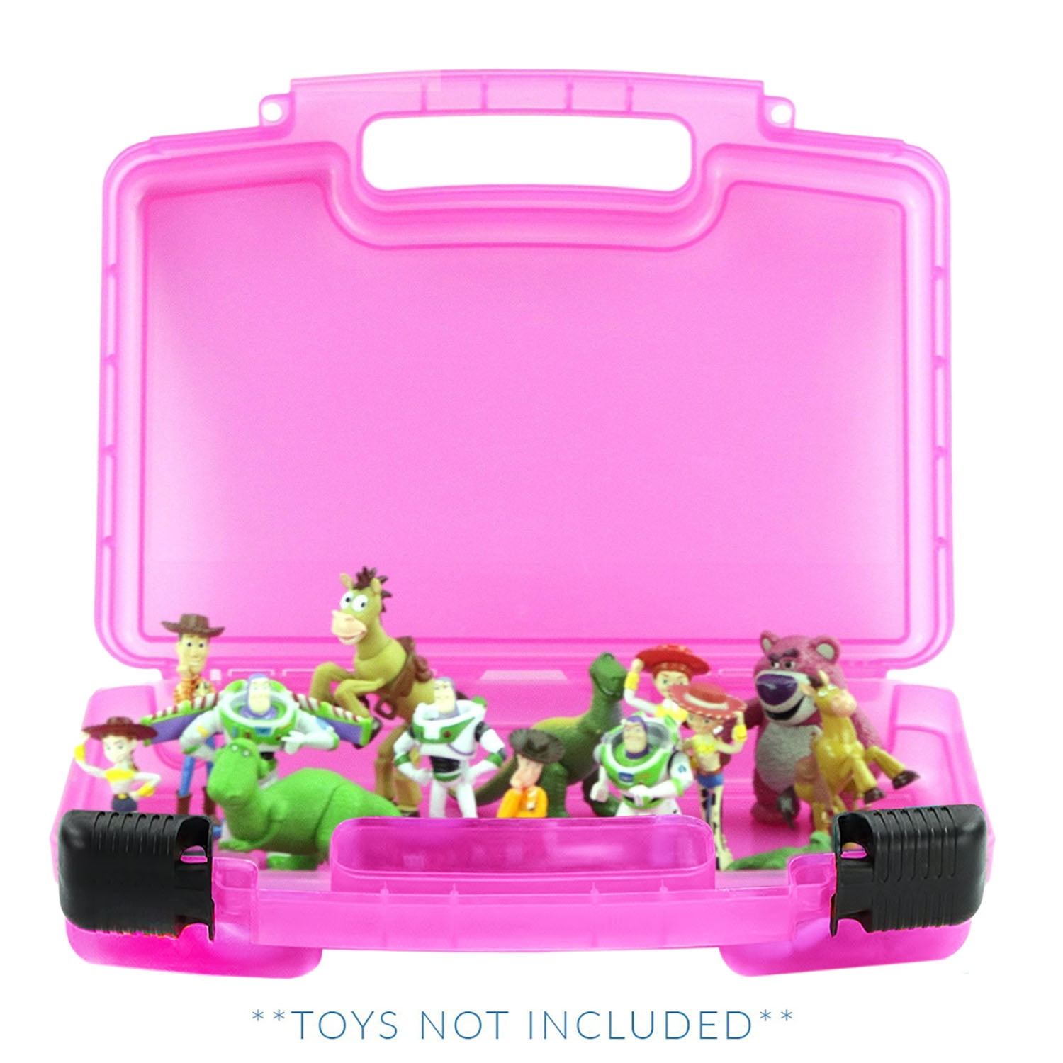 Toy Story Case, Toy Storage Carrying Box. Figures Playset Organizer ...