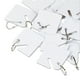 SecurIT Replacement Slotted Key Cabinet Tags, 1 5/8 x 1 1/2, White, 20 ...
