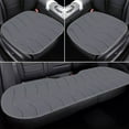 3 Piece Car Seat Cover Full Set Front Rear Bench Winter Plush Warm for ...