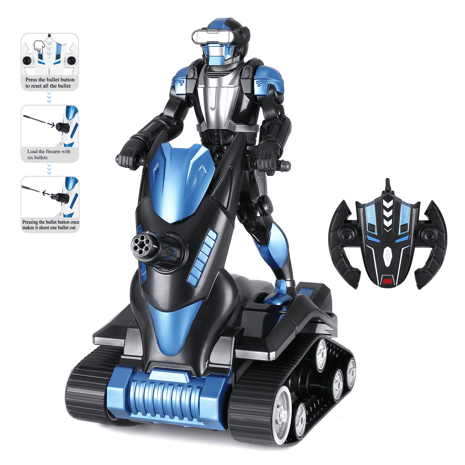 Remote Control Robot Toy For Boys and Girls with Flashing Lights，Sound ...